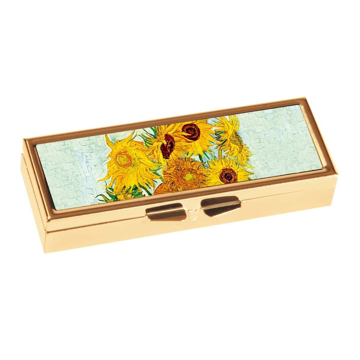 7 Day Pill Box - Vincent van Gogh Sunflowers – Wileaway