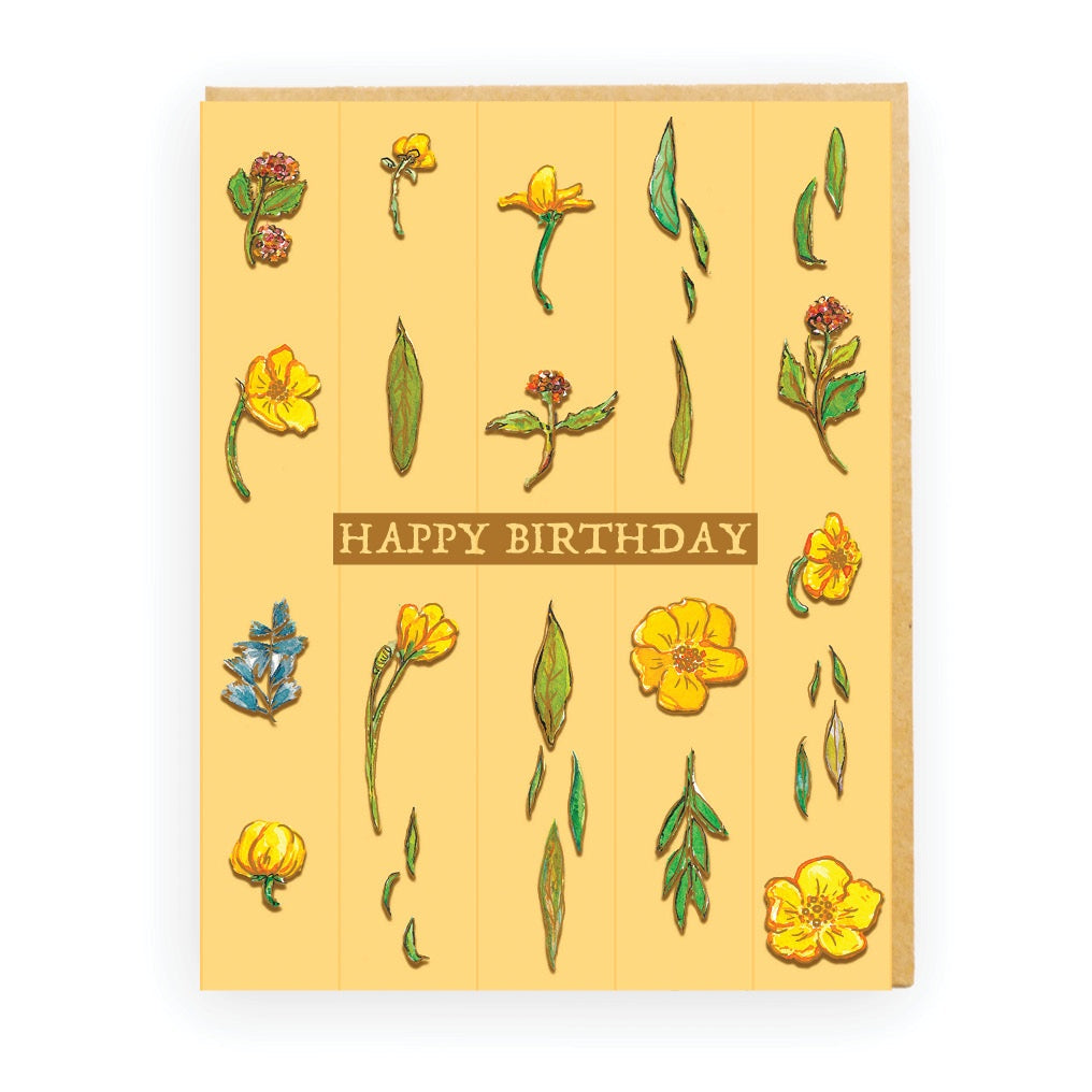 Vintage Verdure Foil Card