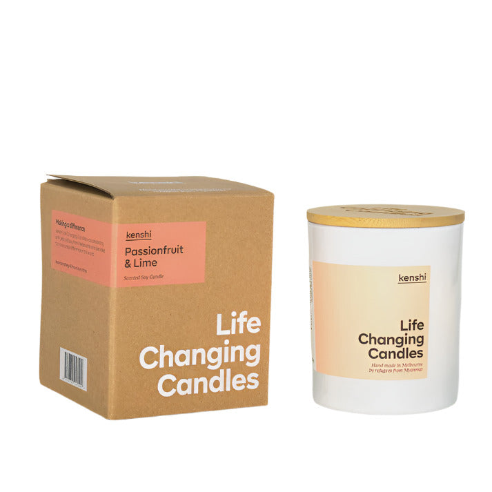 Kenshi Candle 220g - Passionfruit & Lime