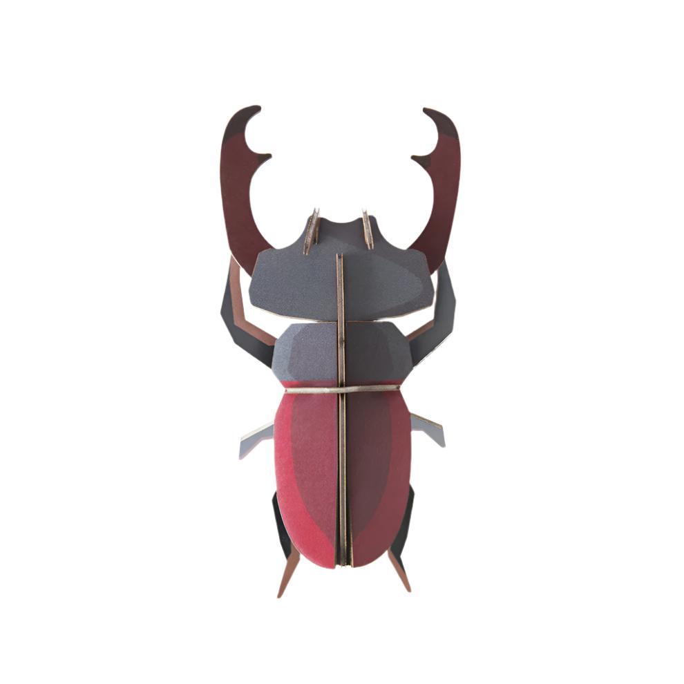 Cardboard Wall Art - Stag Beetle