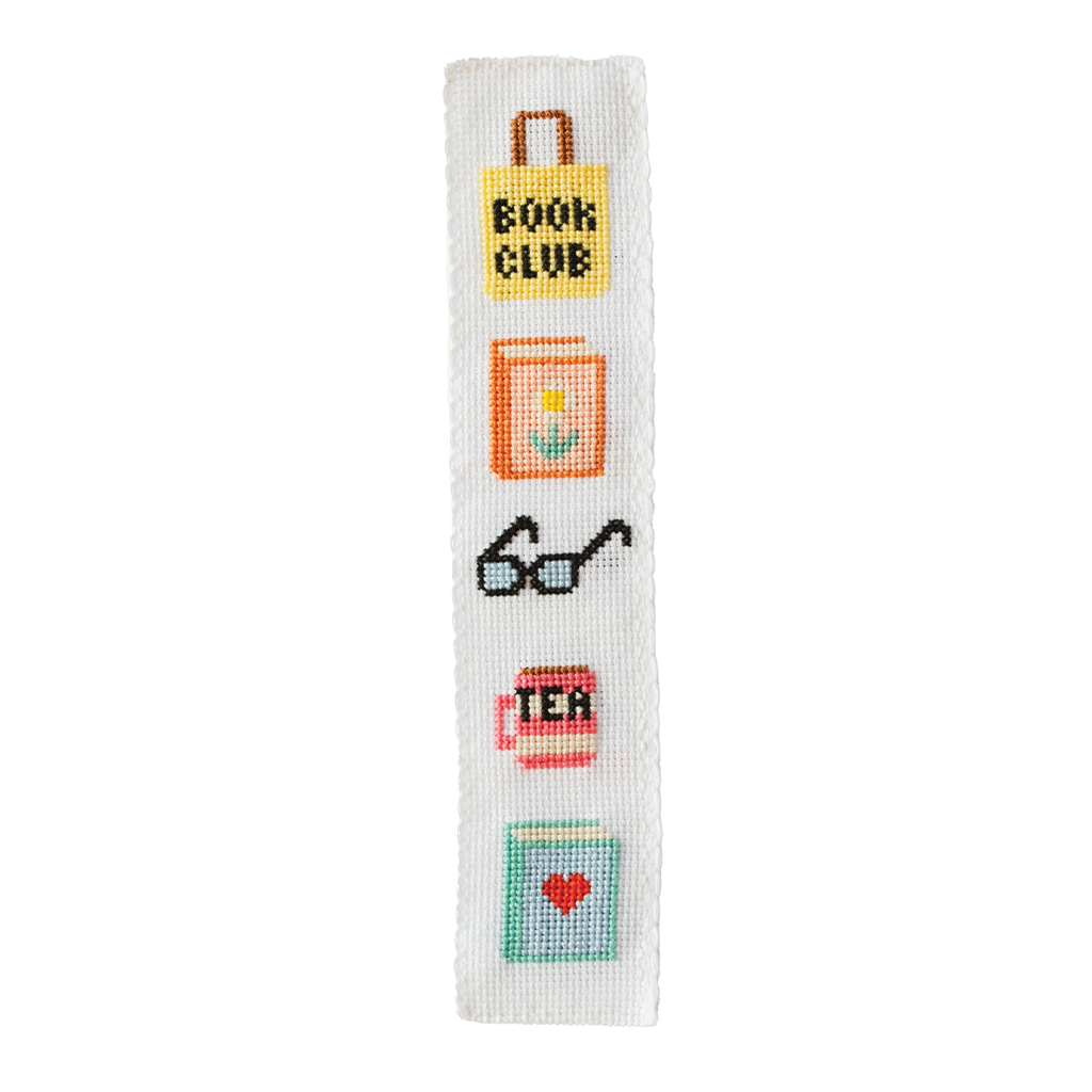 Cross-Stitch Kit Bookmark - Bookish – Wileaway