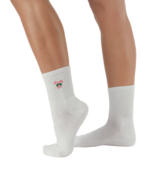 Crew Grip Socks - Candy Cane – Wileaway