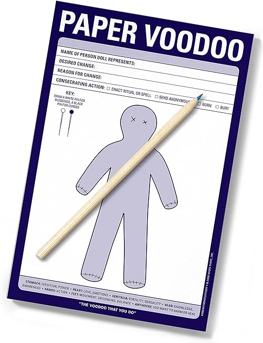 Paper Voodoo Note Pad