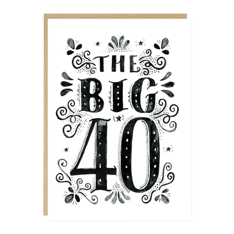 The Big 40 Card - Forty – Wileaway