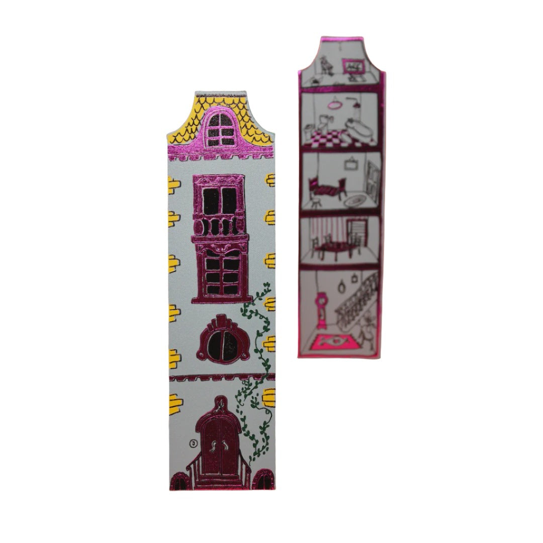 Dolls House Bookmark - Heritage Blue – Wileaway