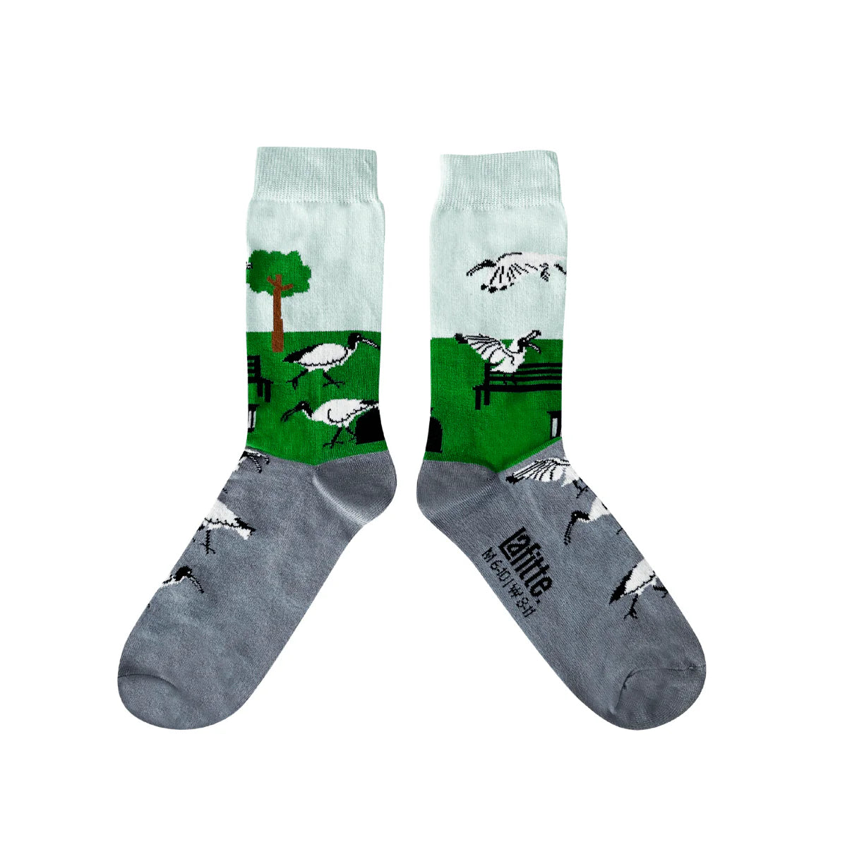 Lafitte Socks - Ibis Scene (W8-11, M6-10) – Wileaway