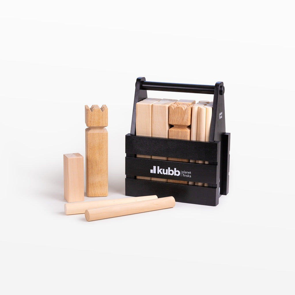 Finska Kubb in Crate (Viking Chess) - Black – Wileaway