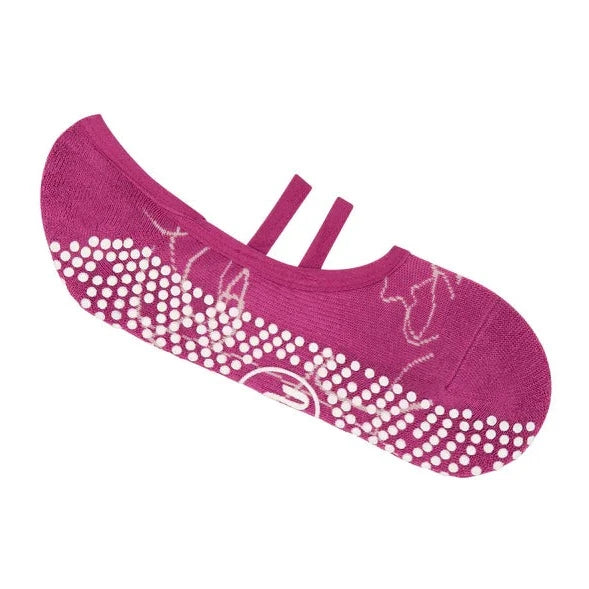 Ballet Grip Socks - Orchid – Wileaway