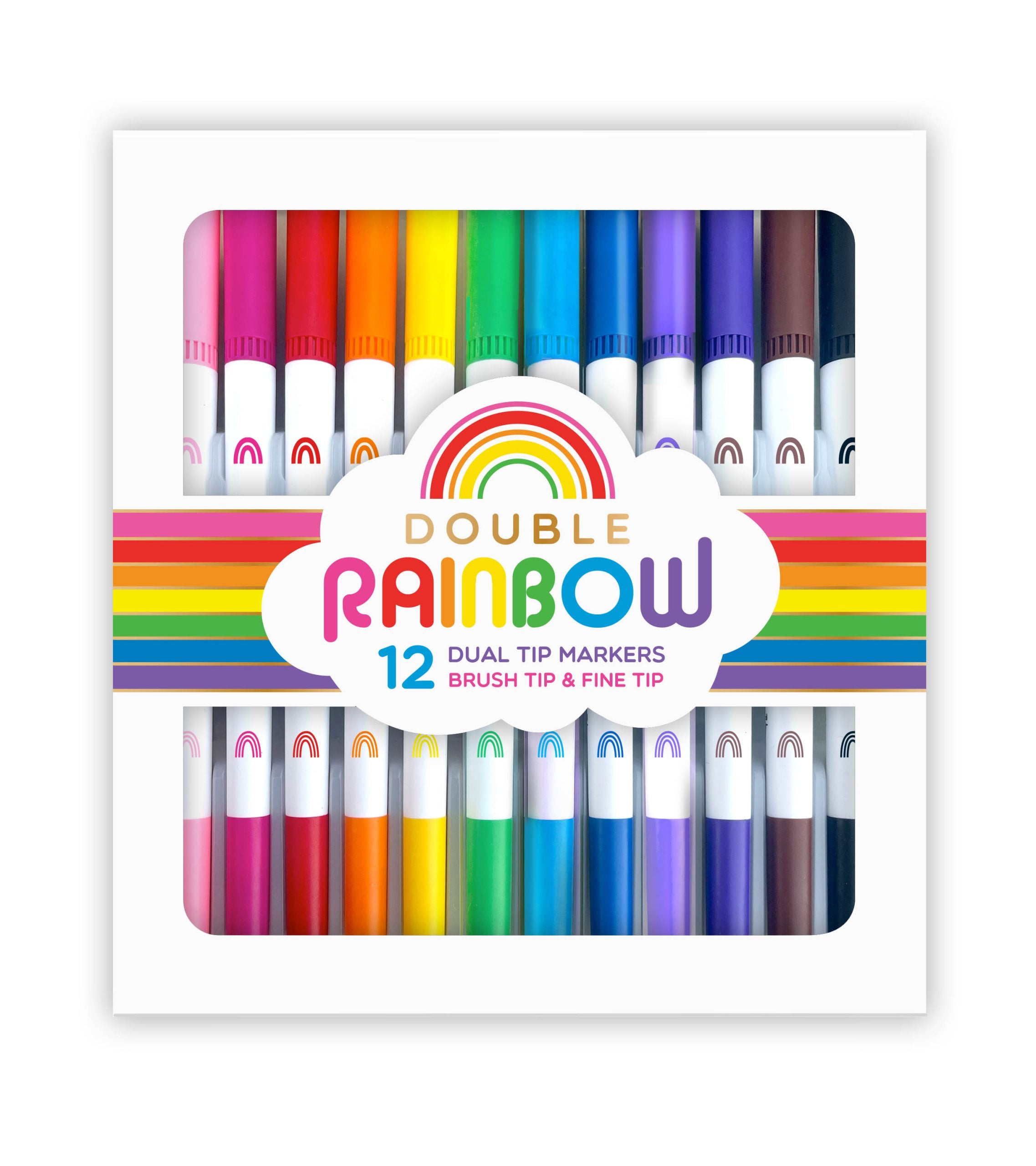 Double Rainbow Dual Tip Markers – Wileaway
