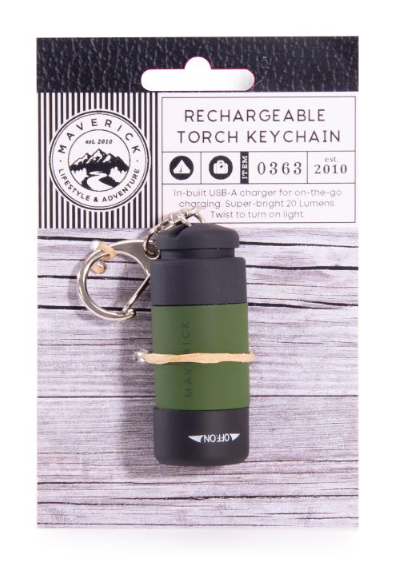 Rechargeable Torch Keychain – Wileaway