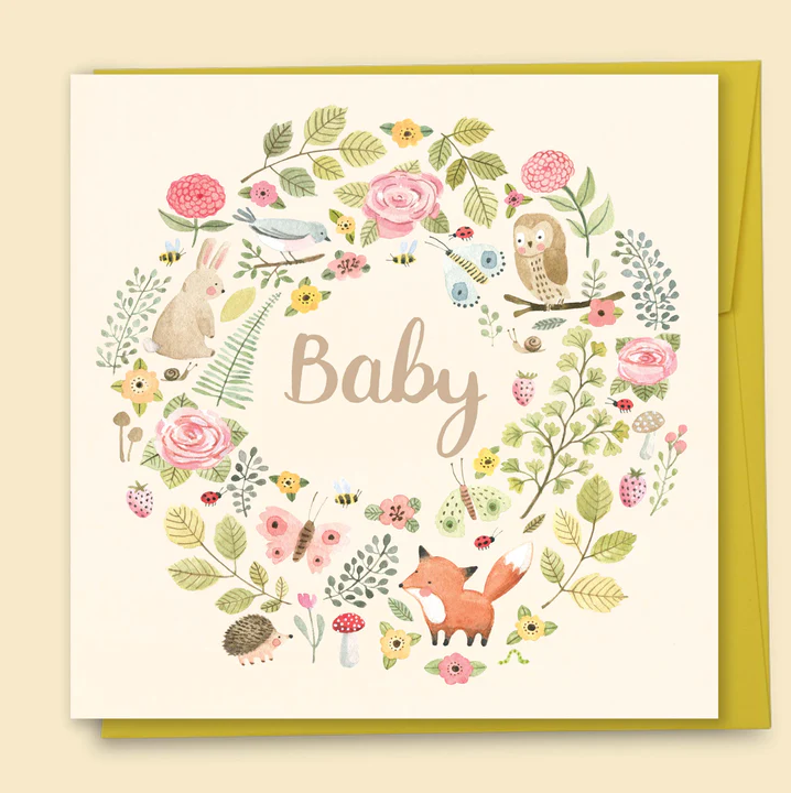 Baby Forest Creatures Card – Wileaway