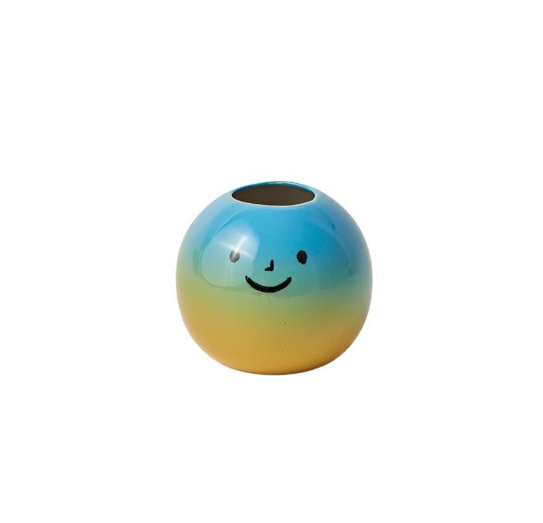 Smiley Vase Blue – Wileaway