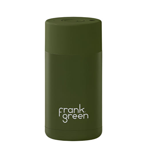 Ceramic Reusable Cup 355 ml - Khaki – Wileaway