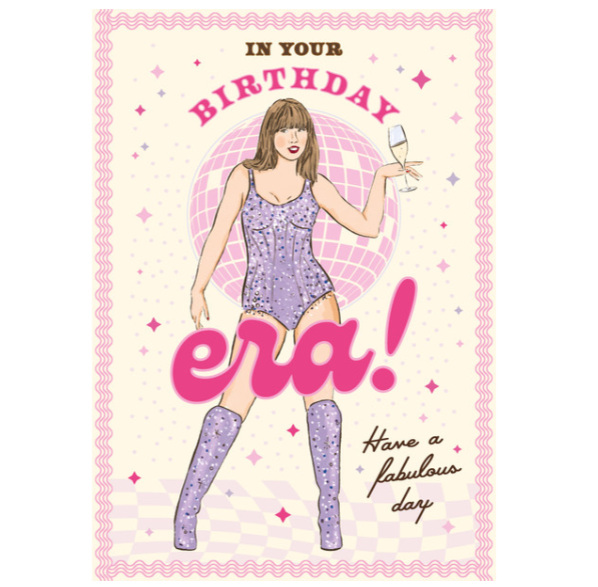 Taylor Swift Eras Card