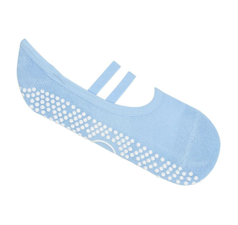 Ballet Grip Socks - Powder Blue – Wileaway