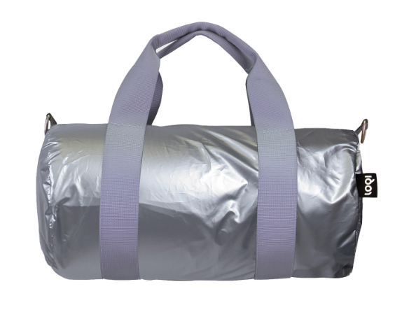 Mini Weekender Bag - Metallic Silver – Wileaway