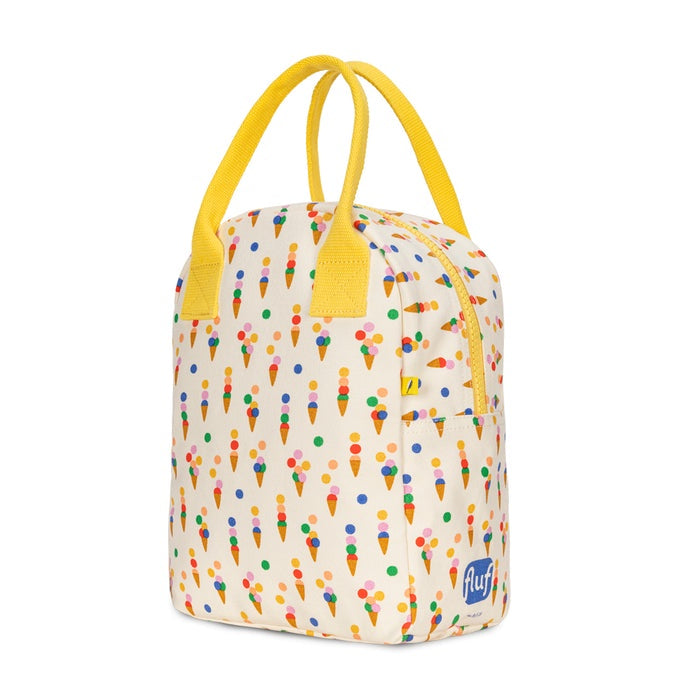 Zipper Lunch Bag - Summer Cones