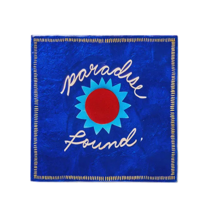 Capiz Shell Art Tile - Superette - Paradise Blue – Wileaway