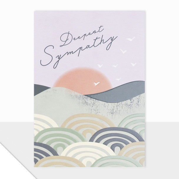 Deepest Sympathy Sunrise Card – Wileaway
