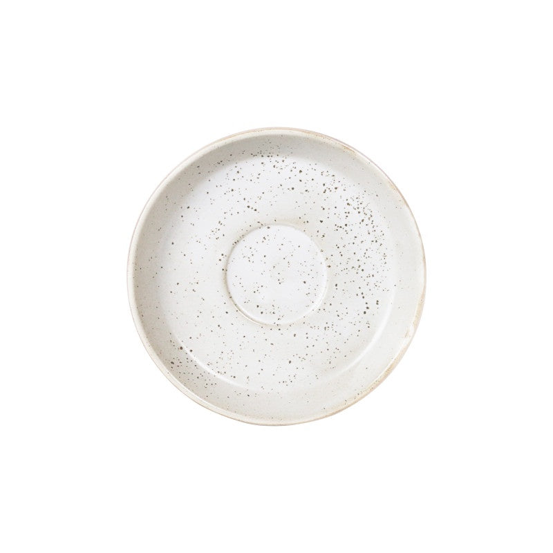 Espresso Saucer - Ritual Speckled White – Wileaway