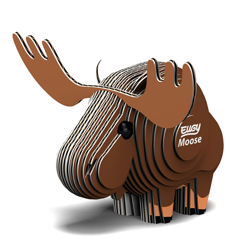 3D Cardboard Model Kit - Moose – Wileaway