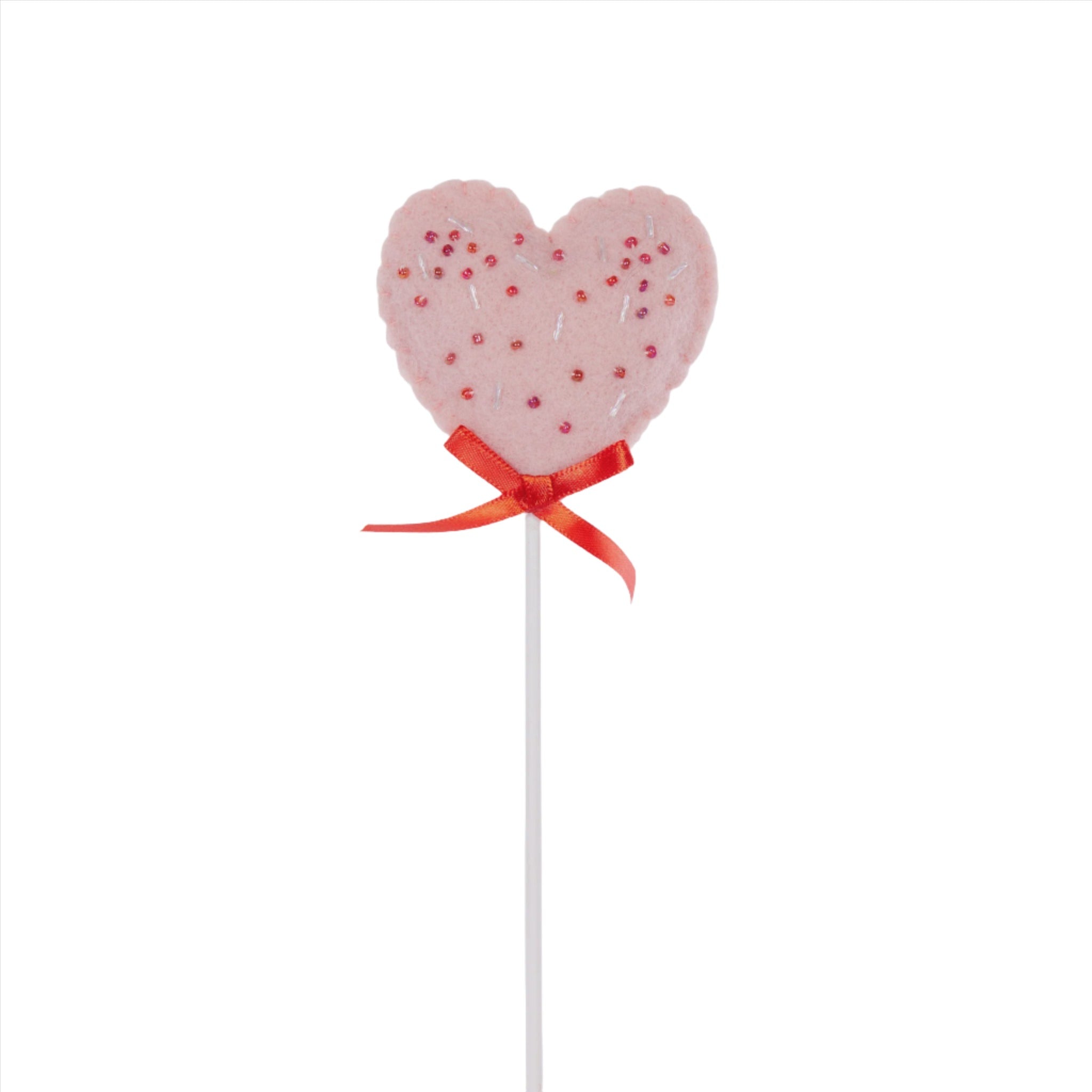 Wool Love Heart Pick Pink – Wileaway