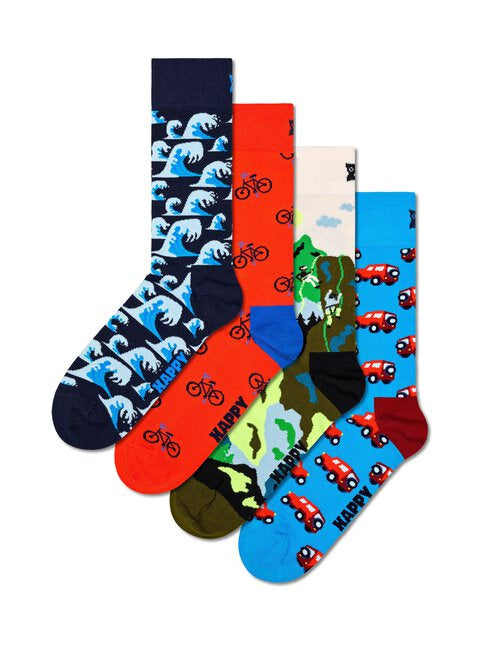 Happy Socks 41-46 - Out And About Gift Set (4) – Wileaway