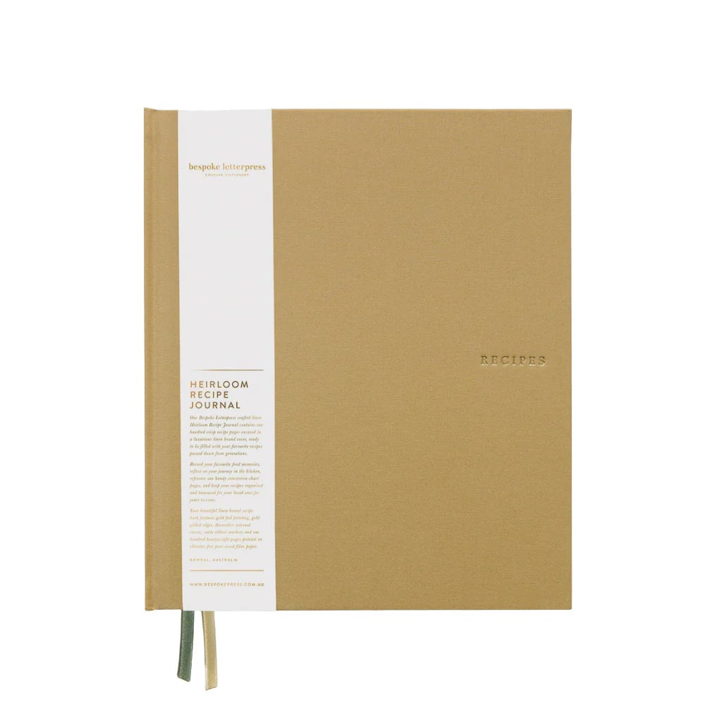 Heirloom Recipe Book - Ecru – Wileaway