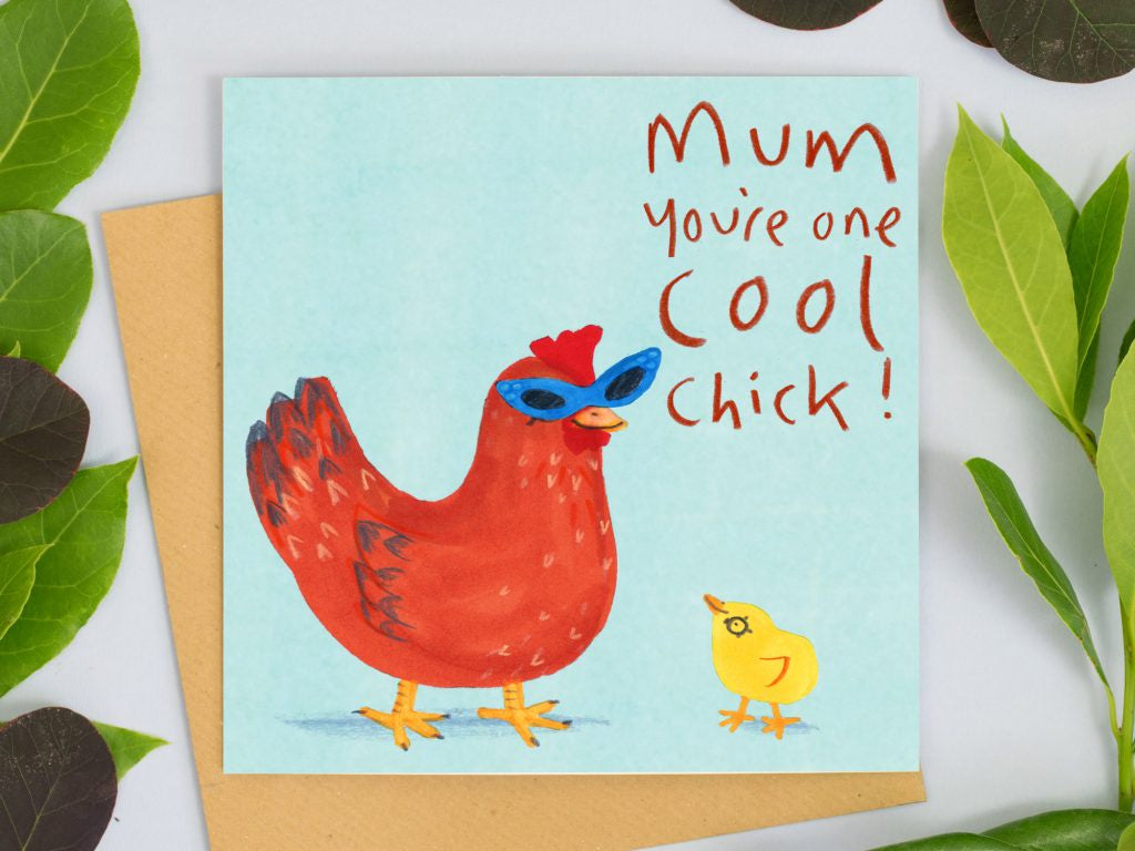 Mum You're One Cool Chick Card – Wileaway