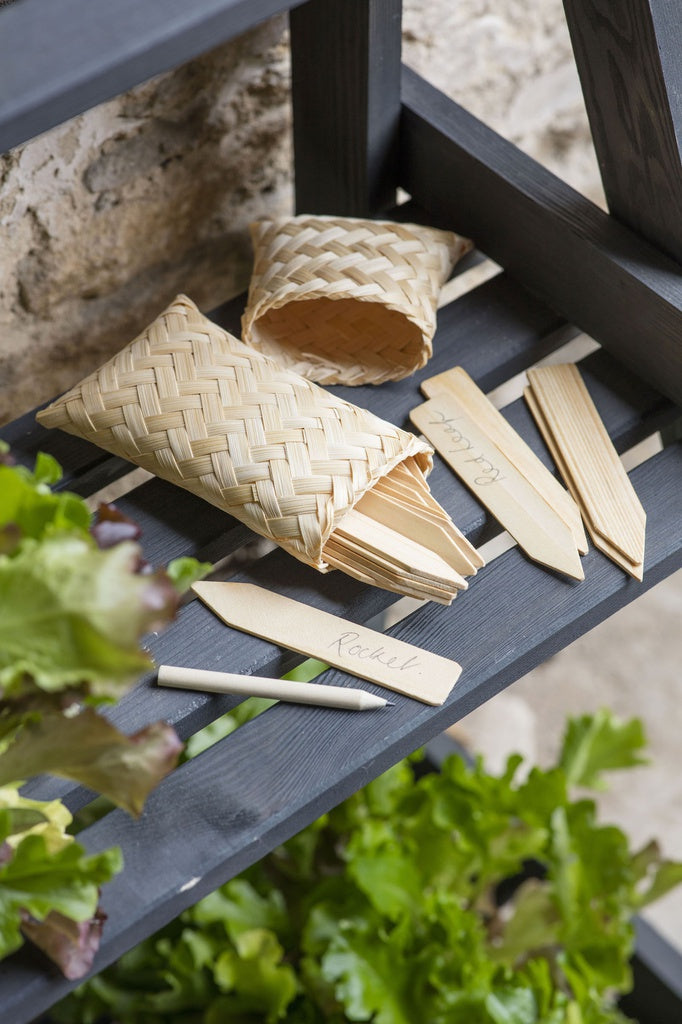 Garden Labels in Bamboo Bag – Wileaway