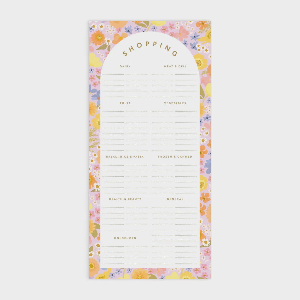 DL Shopping List Magnet Notepad – Wileaway