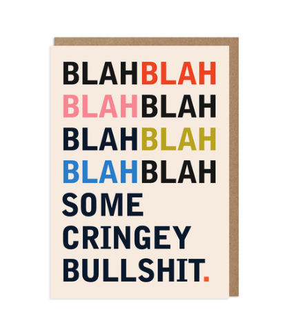 Cringey Card