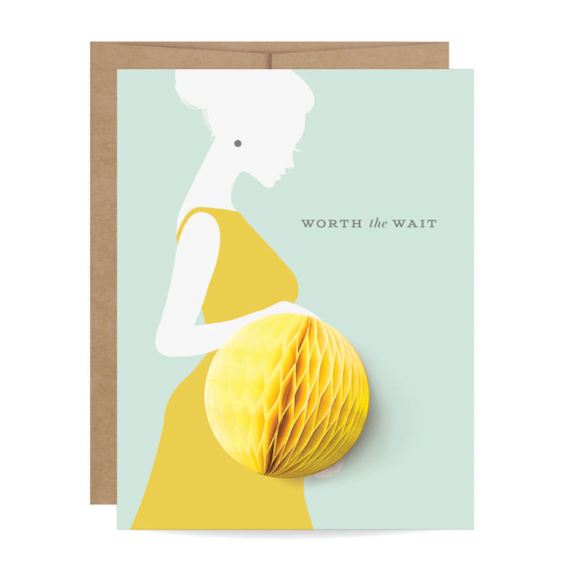 Pop-Up Baby Bump Card – Wileaway