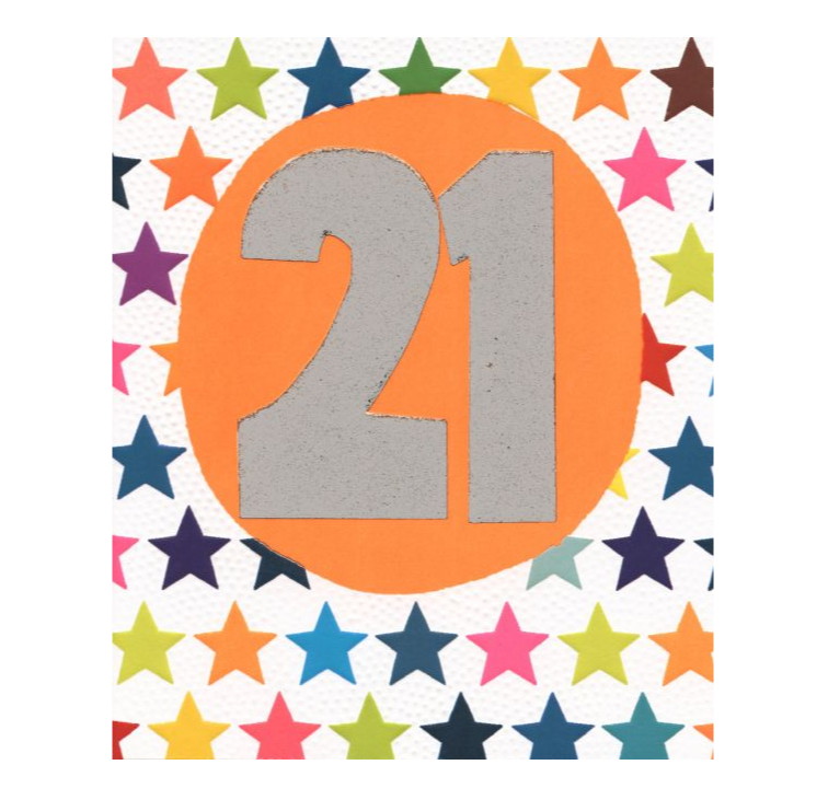 21 Stars Card – Wileaway