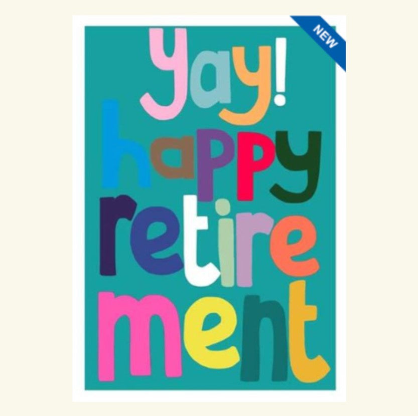 Yay Happy Retirement Card – Wileaway