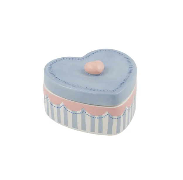 Amore Ceramic Heart Box – Wileaway