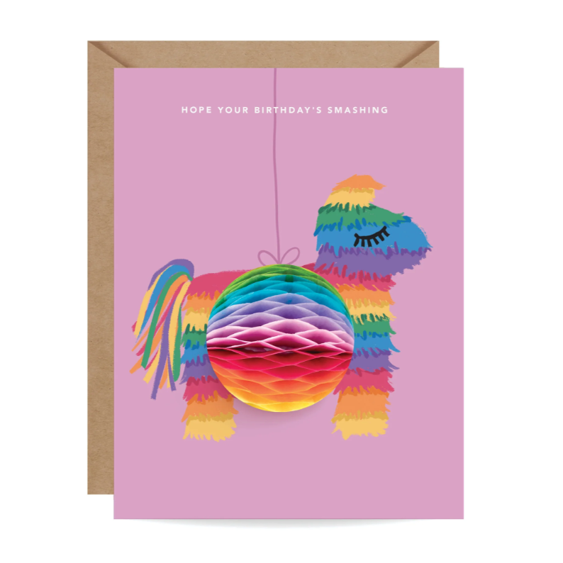 Pop-Up Pinata Card