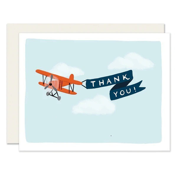 Thank You Airplane Card – Wileaway