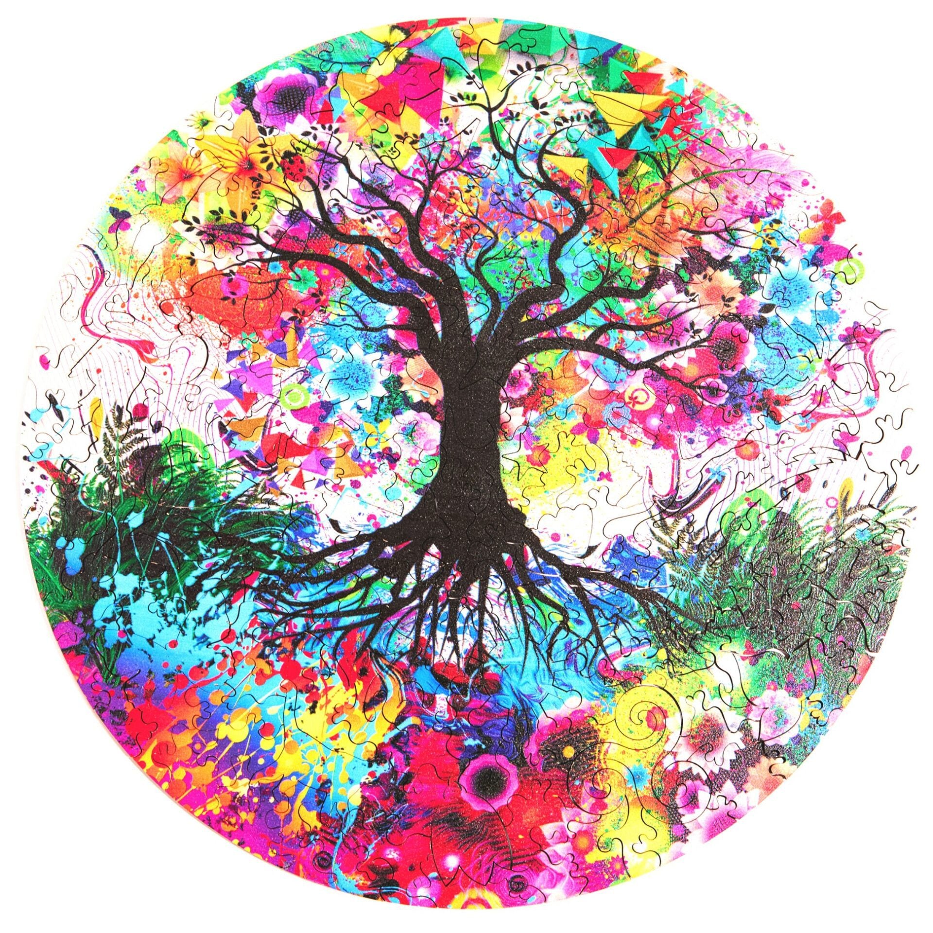 189pc Wooden Puzzle - Tree of Life – Wileaway