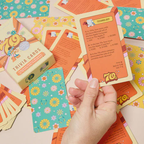 70s Trivia Cards