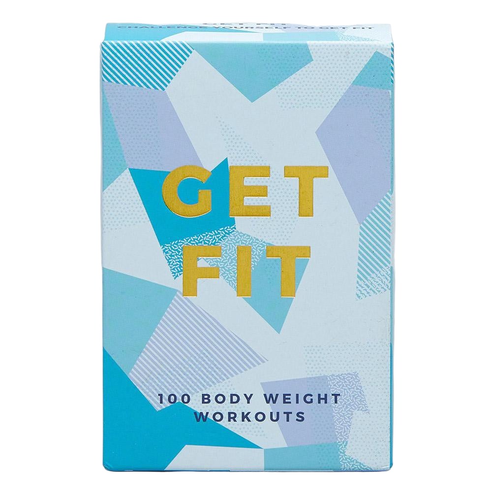 100 Get Fit Exercise Cards – Wileaway