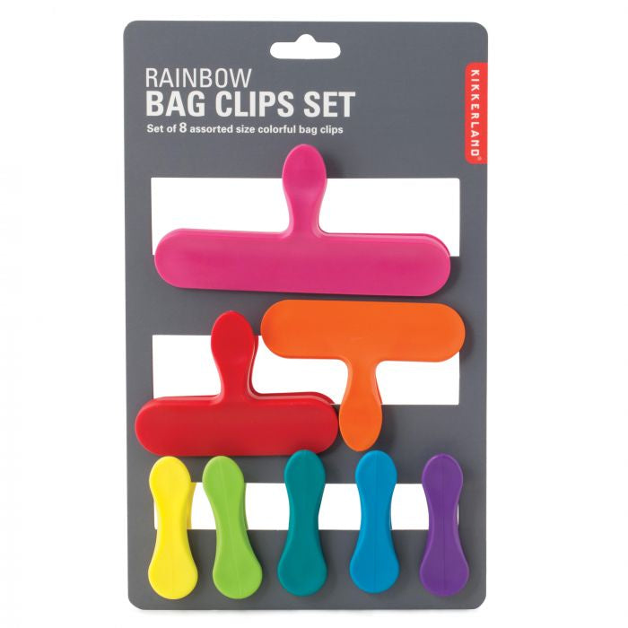 Rainbow Bag Clips Set - Assorted Sizes – Wileaway