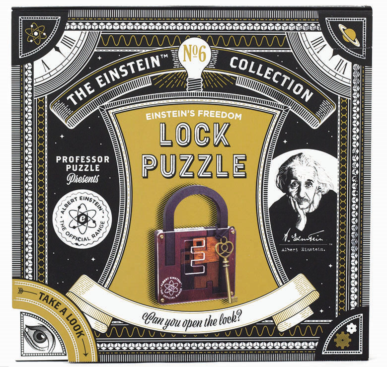 Einstein's Freedom Lock Puzzle – Wileaway