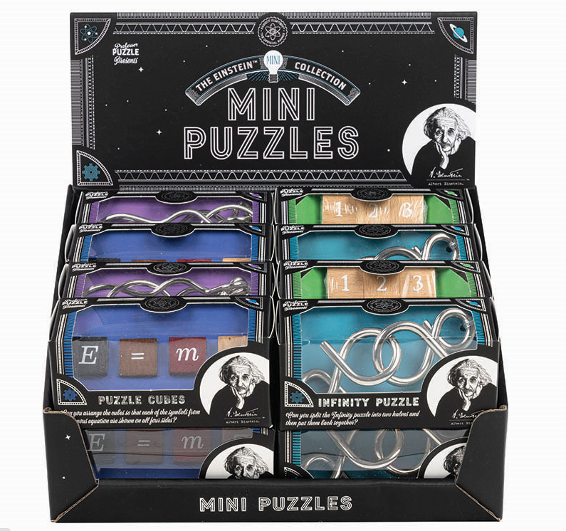 The Einstein Collection of Mini Puzzles – Wileaway