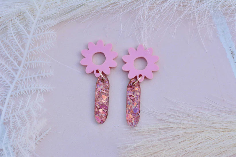 Pink Maggie Flower Drops – Wileaway