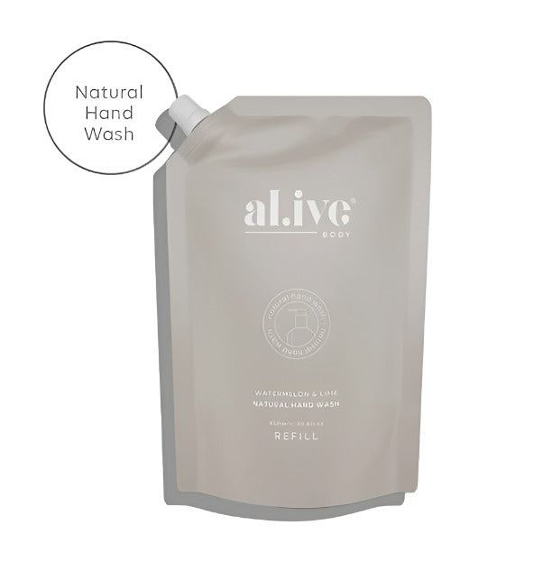Natural Hand Wash Refill - Watermelon & Lime – Wileaway